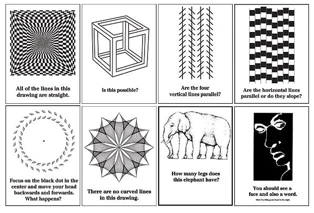Optical illusions, do they work? – OZTHOUGHTS